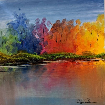 Abstract Painting / Wall Art / Depth and Texture / Contemporary ...