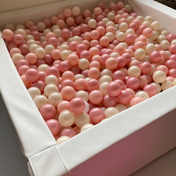 Colorful Plastic Pit Balls for Kids Pool Soft Ocean Balls Eco Friendly ...