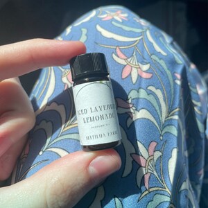 Rosewater Beignets Botanical Perfume Oil: 100% Handmade, Natural ...
