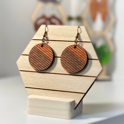 Wood Earring Blanks, Wood Blank, Jewelry Blanks, Wood Necklace Blanks ...