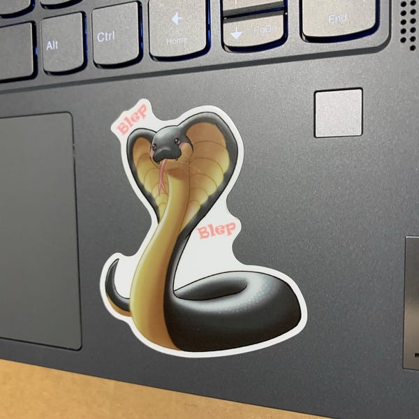 Butterball Python Sticker - Etsy