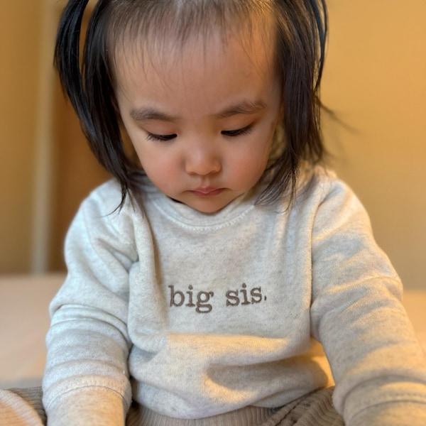 Big Sister Kids Shirt - New Big Sister Shirt - Cute Big Sister Shirt ...
