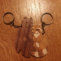 DIY Paint Your Own Interlocking Ball Python Snake Keychain Blank Wood Cutout - Etsy Canada