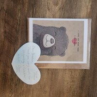 Sorry Card, Sad Panda Print, Printable Apology Card, Cute Panda Bear, I ...