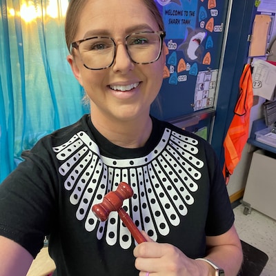 Notorious Rbg Collar SVG Cutting Rbg Collar, Notorious Rbg Svg, Ruth ...