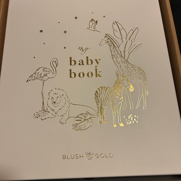 My Baby Book, Baby Memory Book - Tutti Frutti - Keepsake Memory, Record ...