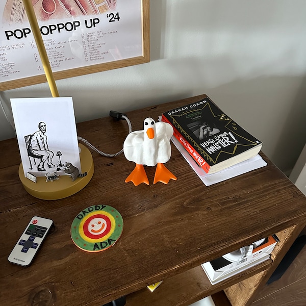 The Duck-you: Original 3D Printed Figurine - Middle Finger Statue ...