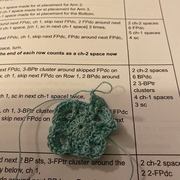 Inscribed Snowflake Crochet Pattern, PDF Digital Download - Etsy UK