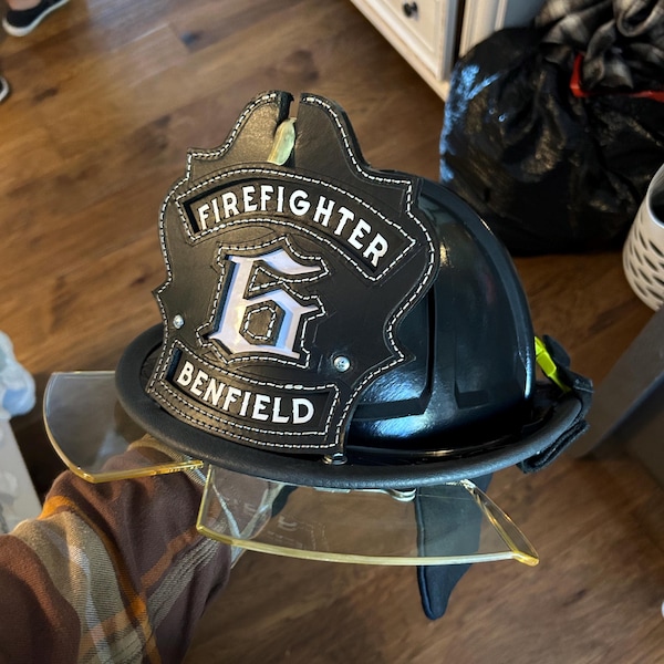 Custom Fire Shields Personalized Fire Dept Helmet Shields - Etsy