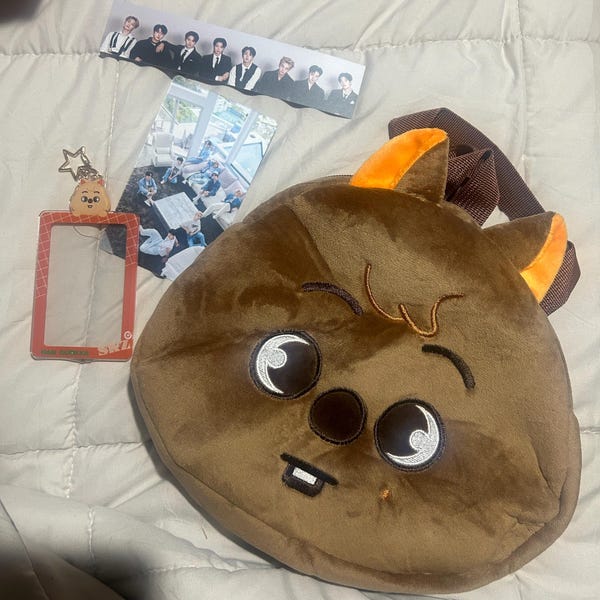 Skzoo Mini Backpack, Embroidered Fan Made Mini Bag for Stray Kids Fan ...