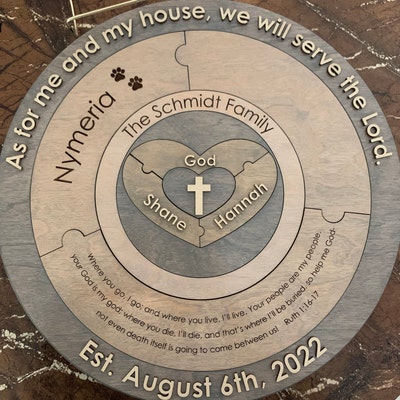 Unity Puzzle, Family Puzzle, Blended Family, Unity Alternative, Wedding ...