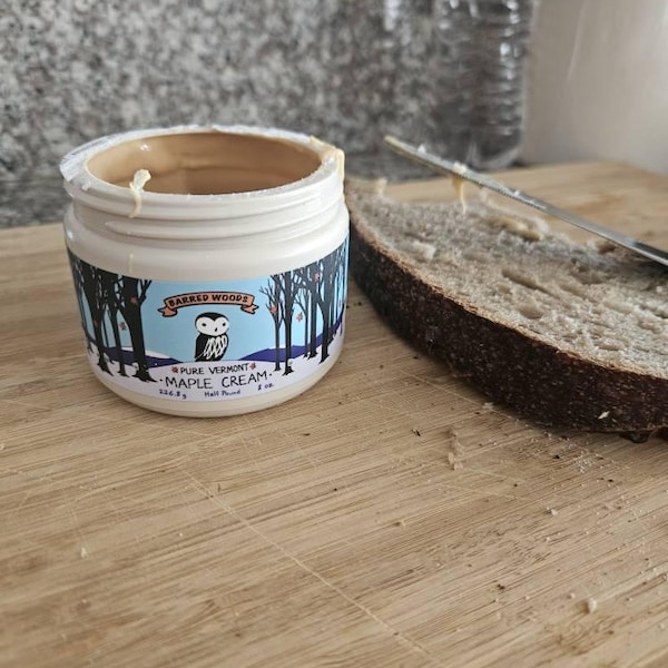 Maple Cream Made From 100% Pure Vermont Maple Syrup - Also Known as ...