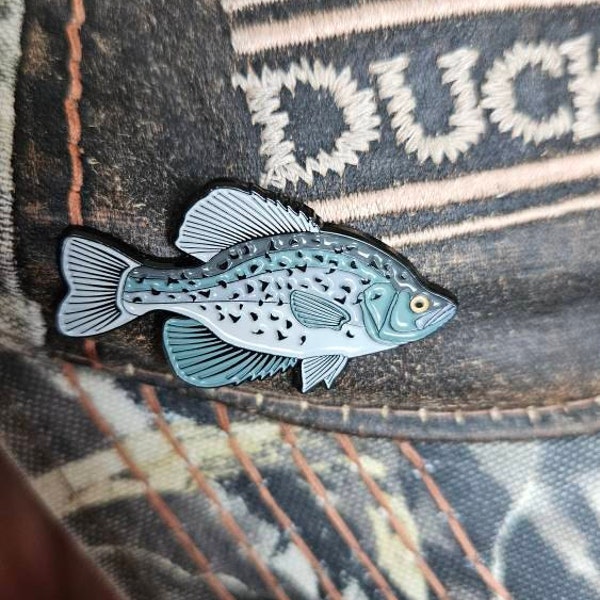 Halibut - Fish Pin With Gift Box - Etsy