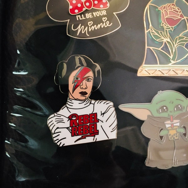 Rebel Rebel Princess Enamel Pin - Etsy