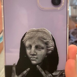 Transparent Michelangelo Phone Case Sculpture Art David Cover - Etsy