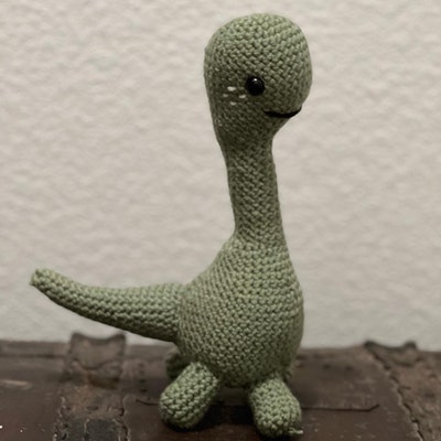 PATTERN: Bruno the Brontosaurus Crochet Brontosaurus Pattern Amigurumi ...