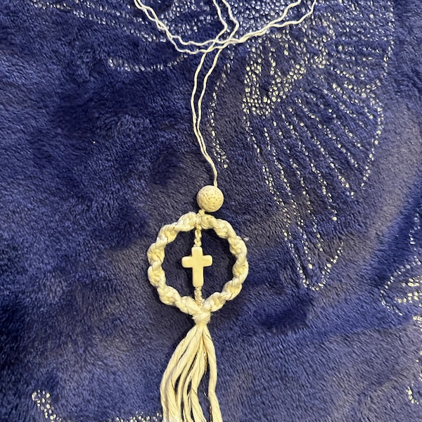 Car Mirror Cross, Cross Car Charm, Christian Rearview Mirror Hanging ...