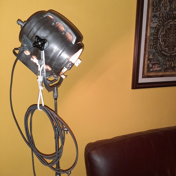 Mighty Mole 2K Circa 1970’s - Repurposed Vintage Hollywood Movie Light ...