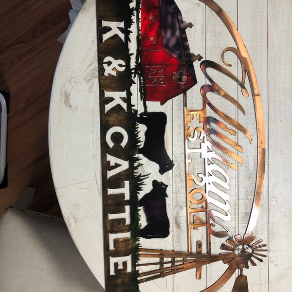 Personalized Farm Sign, Custom Farm Sign - Etsy