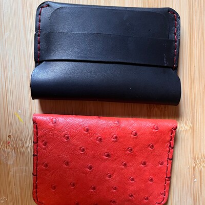 PDF Long Slim Wallet Template Minimalist Wallet Pattern - Etsy