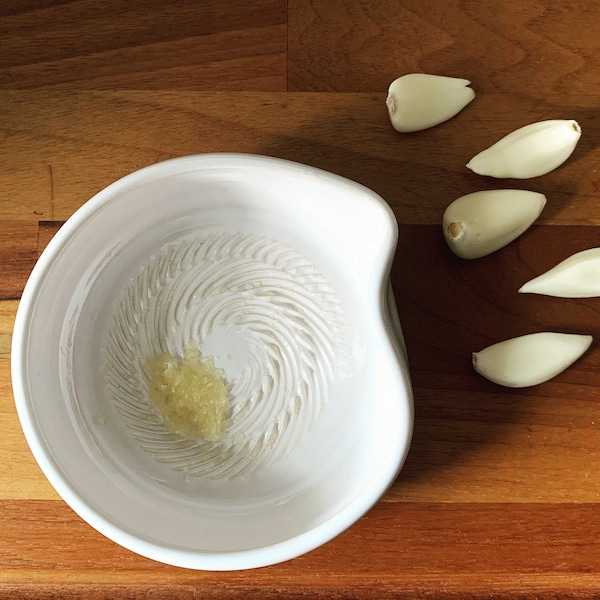 Grate Plate Handmade Garlic Grater - Etsy