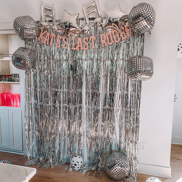 Custom Banner, Western Style, 7" - Rodeo Party, Customized Banner ...