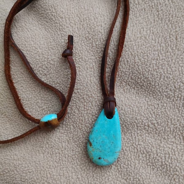 Ulka Rocks Rare Mine #8 Turquoise Diamond Pendant; Mine Number 8; Mine ...