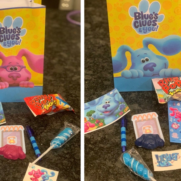 Character Crayons: Blue's Clues Party Favors, Kids Gift (set of 6) - Etsy