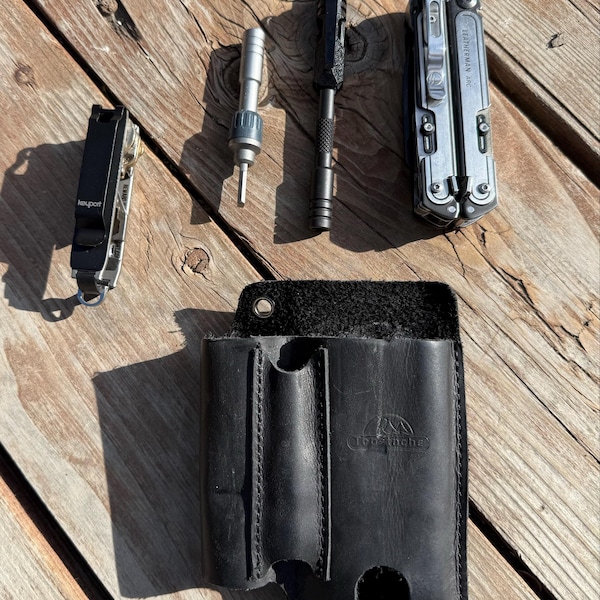 Pocket Screwdriver Handle and Bit Storage for Leatherman Bit Driver ...