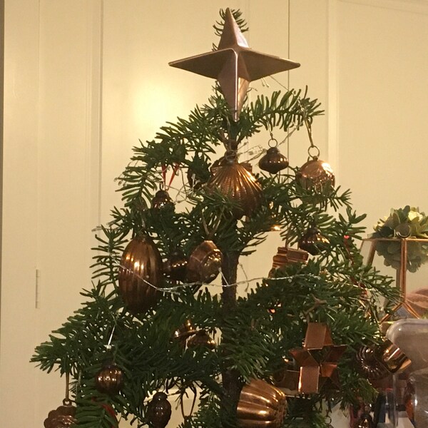 6 Pointed Copper Tree Topper: Hand Crafted Custom Made - Etsy
