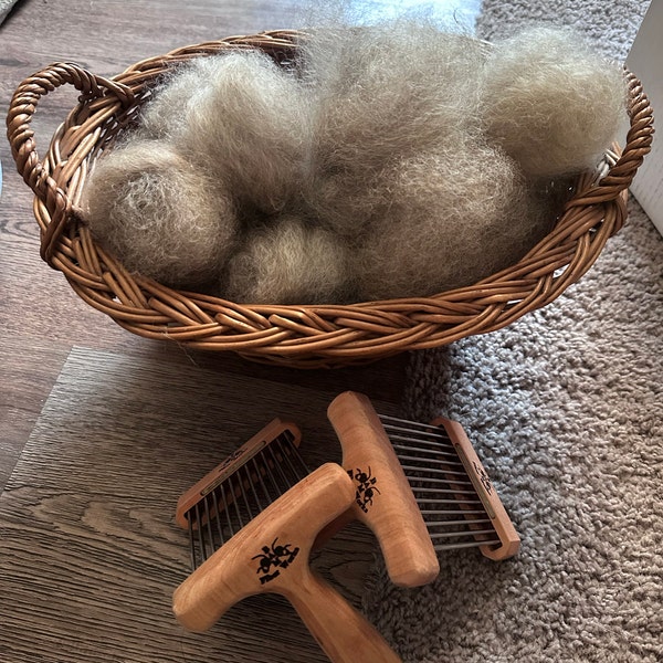 Regular Wool Combs- Single or Double Row - Fine or Extra Fine - Smooth ...