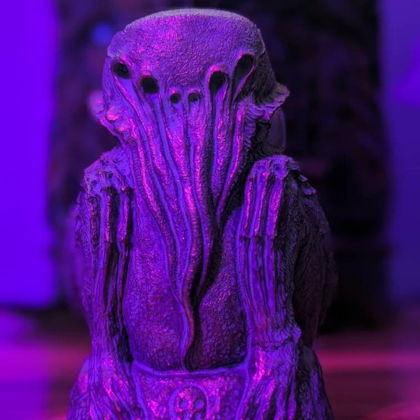 Cthulhu Myth Altar .h.p.lovecraft Handmade Bronze Painted Sculpture - Etsy