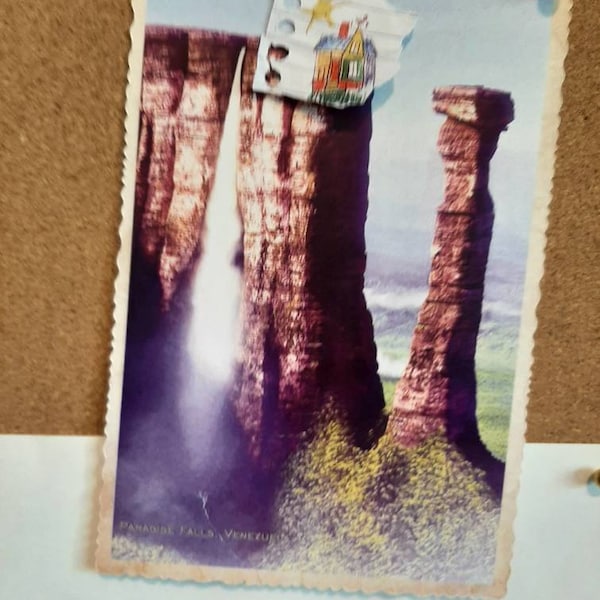 Up Movie Paradise Falls Postcard - Etsy