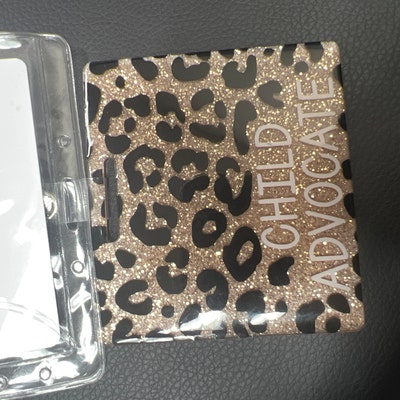 Cheetah Badge Buddy Badge Buddy Leopard Badge Buddy Gold - Etsy