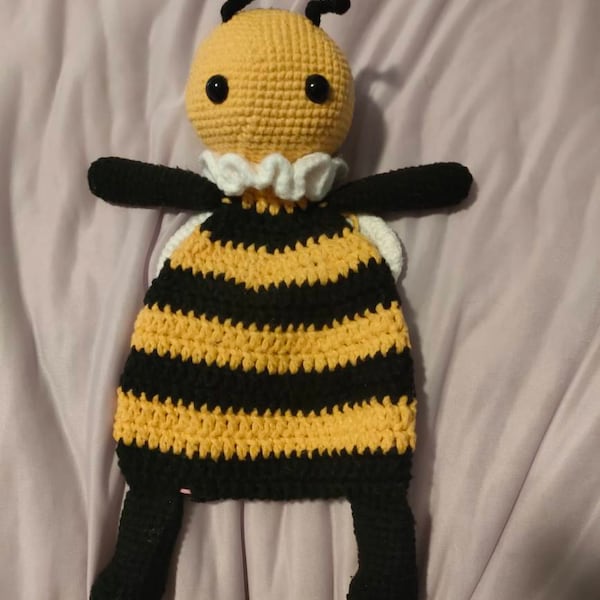 Bee Lovey Blanket Pattern. the Playful Security Blanket. Snuggler ...