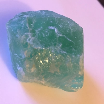 Large Raw Green Fluorite Stone - Etsy