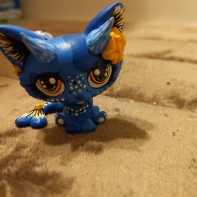 Ooak Lps Custom Hand Painted Angel Kitty - Etsy