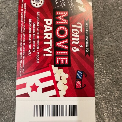 Personalised Pink Sleepover Slumber Party Style VIP Pass & - Etsy