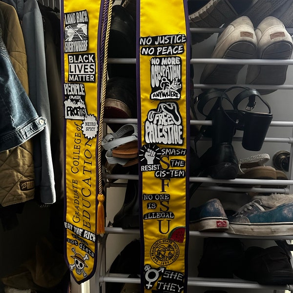 Patches for Jackets "free Palestine Sudan Congo" Crust Punk Political ...