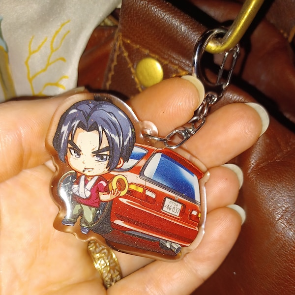 Initial D Shingo Shoji Civic Sir EG6 Red 1st Stage Character Acrylic ...