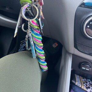 Ready to Ship Woven Keychain Rexlace Plastic Lace Scoubidou Scoubi ...