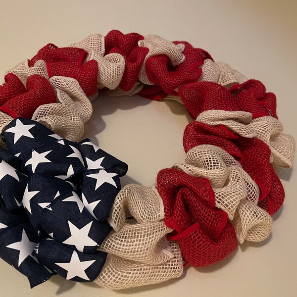 American Flag Wreath | Patriotic Wreath | Americana Wreath ...