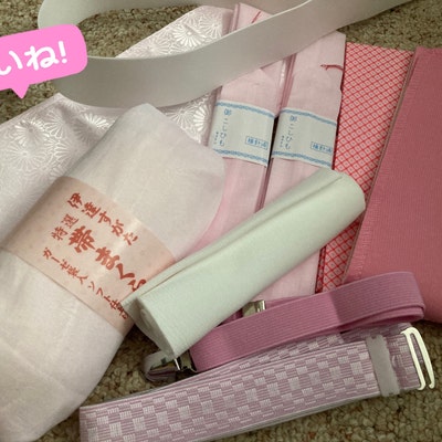 Sale 11 Items Starters Kimono Kitsuke Set Japanese Kimono Dressing ...