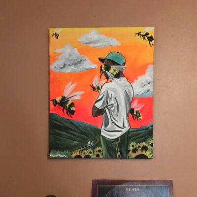 Golden Era HIP HOP Old School Rappers Handpainted Canvas Art - Etsy