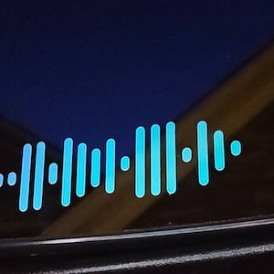 Custom Spotify Song Code Vinyl Decal Song Code Sticker - Etsy