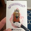 Wildflower Woodchuck Enamel Pin | Groundhog Enamel Pin, Marmot Pin ...