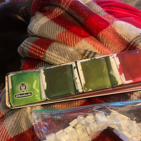 BIJOU BOX 18 Daniel Smith Sticks Watercolor Quarter Pan Set in Mini ...