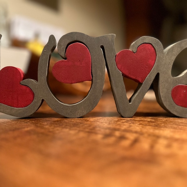 Love and Heart Scroll Saw Pattern - Etsy