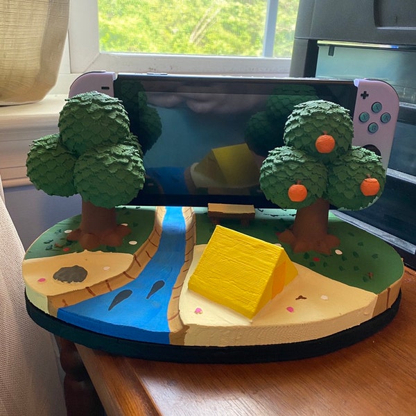 Animal Crossing Island Nintendo Switch Dock 3D Print New Horizons Fan ...