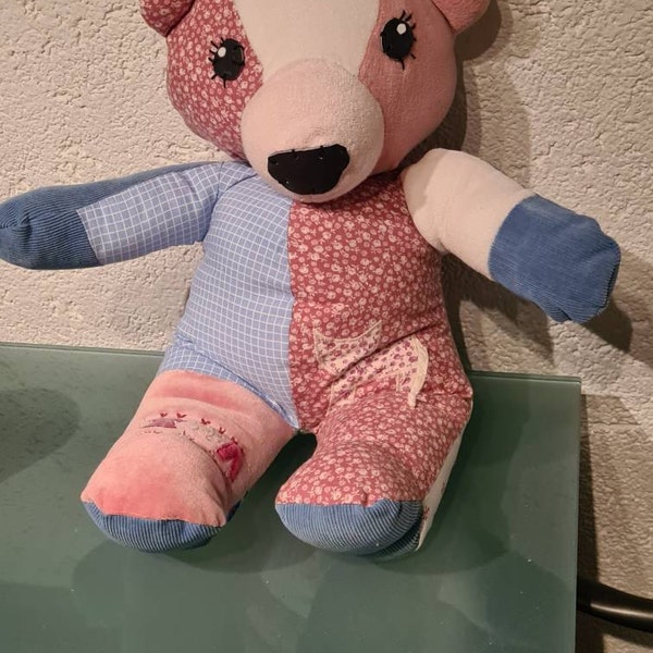 Memory Bear Pattern Teddy Bear Sewing Pattern Memory Bear Sewing ...